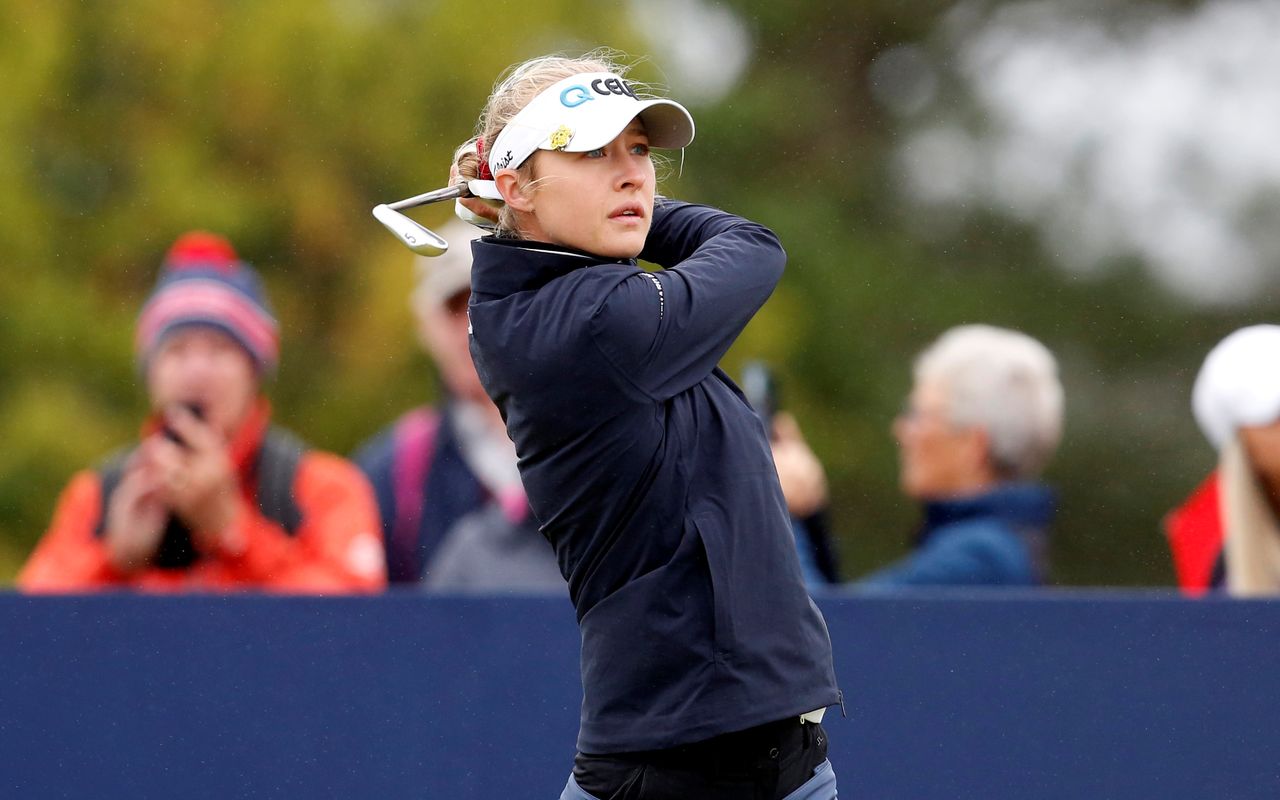 Golf-Nelly Korda, Sagstrom and Kim share women's Open lead | Nippon.com