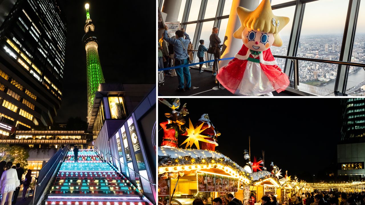 Japan’s Tallest Structure Lit Up for Christmas: Tokyo Skytree Ready for ...