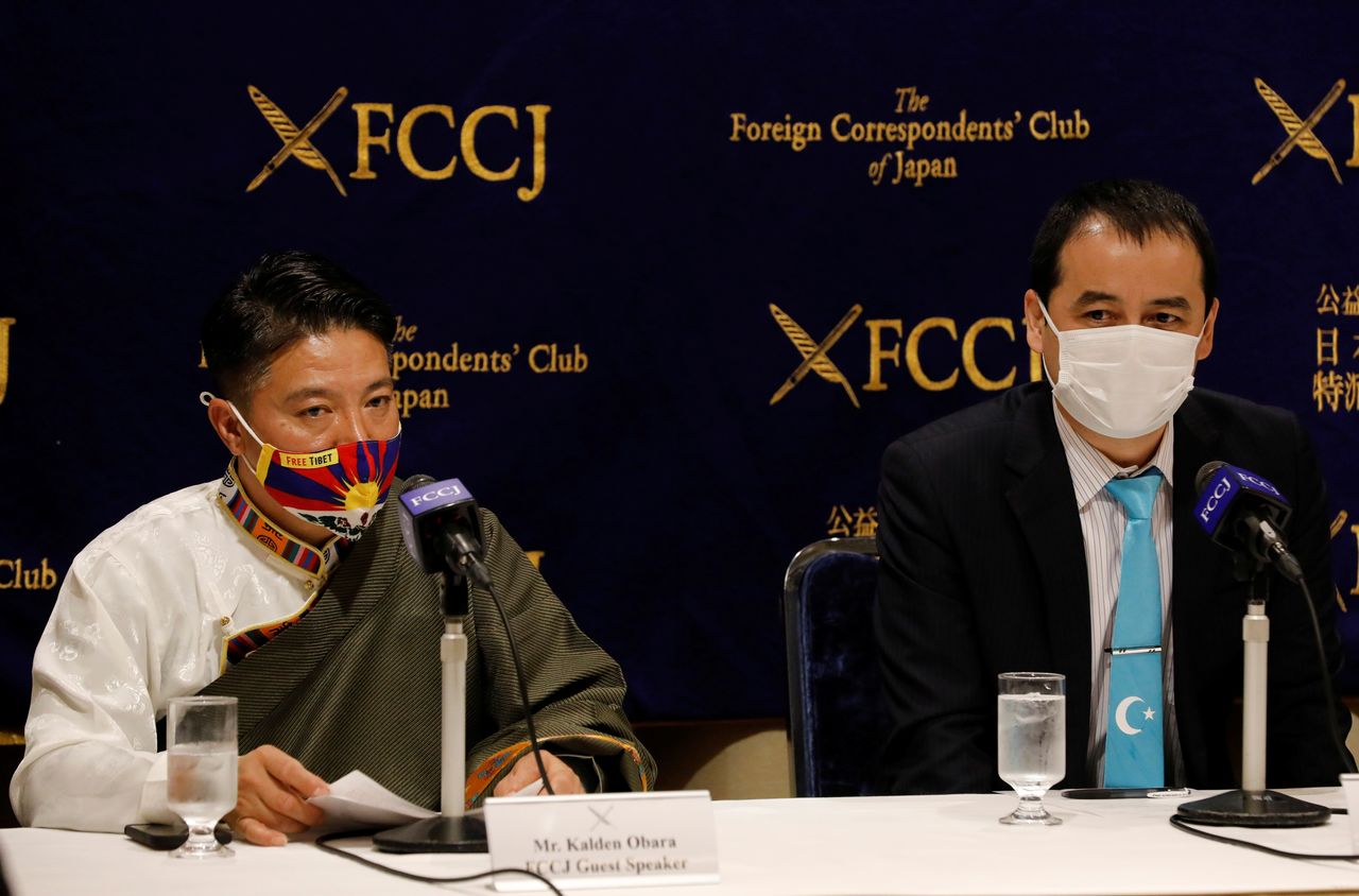 Anti-China activists in Japan call for boycott of Beijing 2022 Games ...