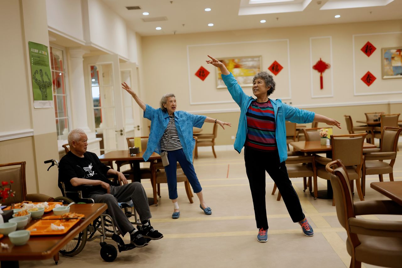 As China's population greys, the burden of care weighs on families ...