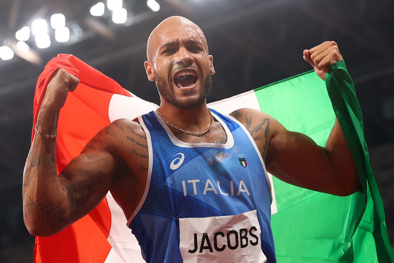 Olympics-Athletics-Italy's Jacobs takes stunning 100 metres gold ...