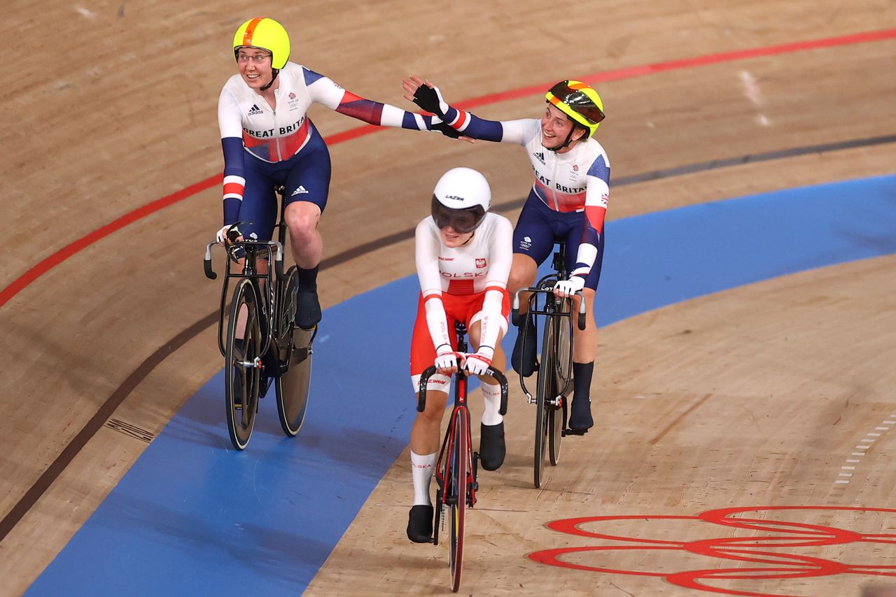 Olympics-Cycling-Kenny seals historic fifth gold, Lavreysen sprints to ...